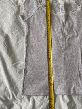 Brandy Melville | Tops | Brandy Melville Light Grey Off The Shoulder ...